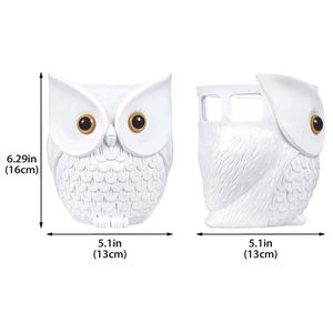 Other | Ceramic Owl Statue Figure Amazon Alexa Echo Speaker Stand Mount ...